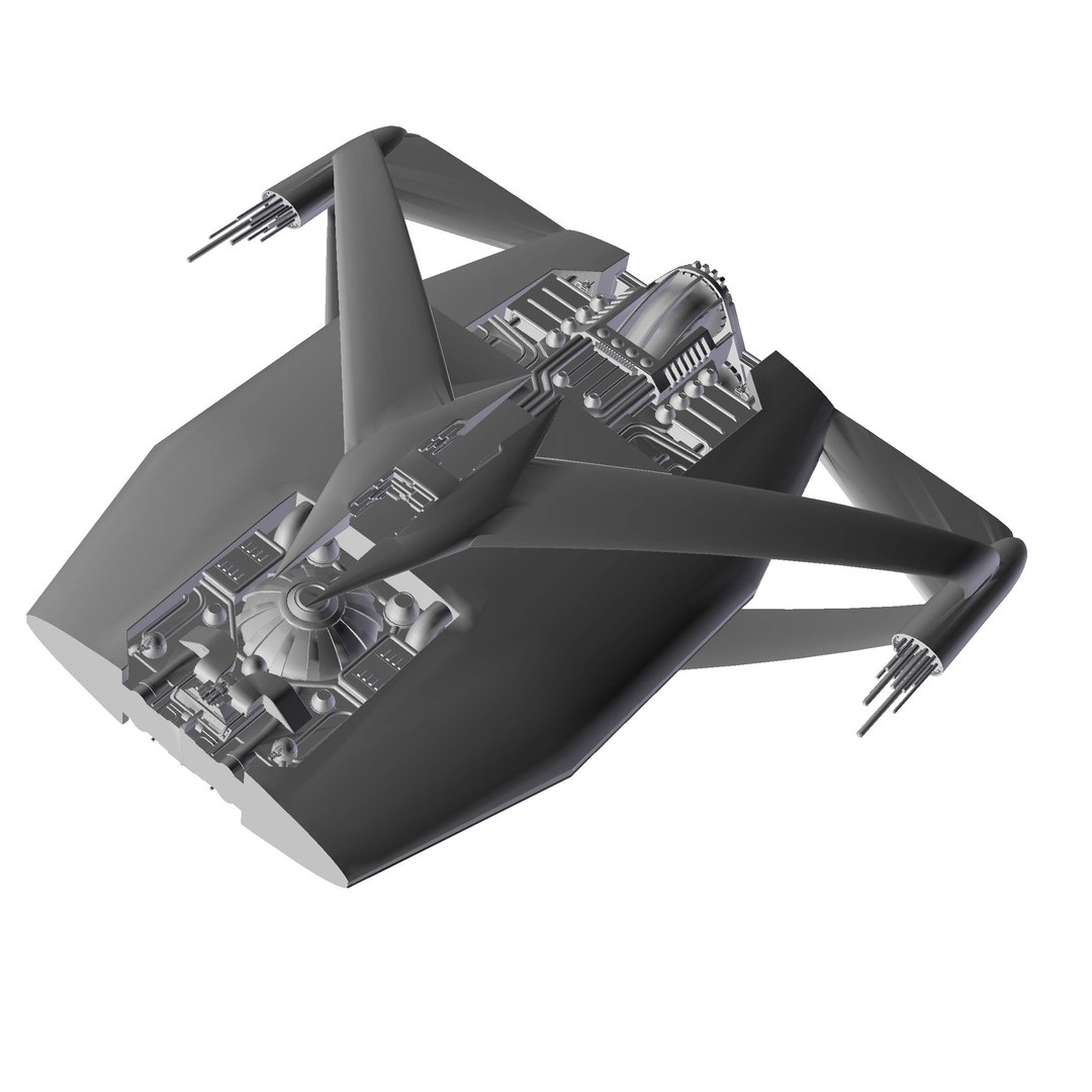 3D Gquan Narn Cruiser Model - TurboSquid 1566838