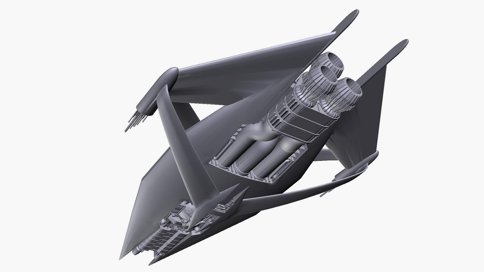3D Gquan Narn Cruiser Model - TurboSquid 1566838