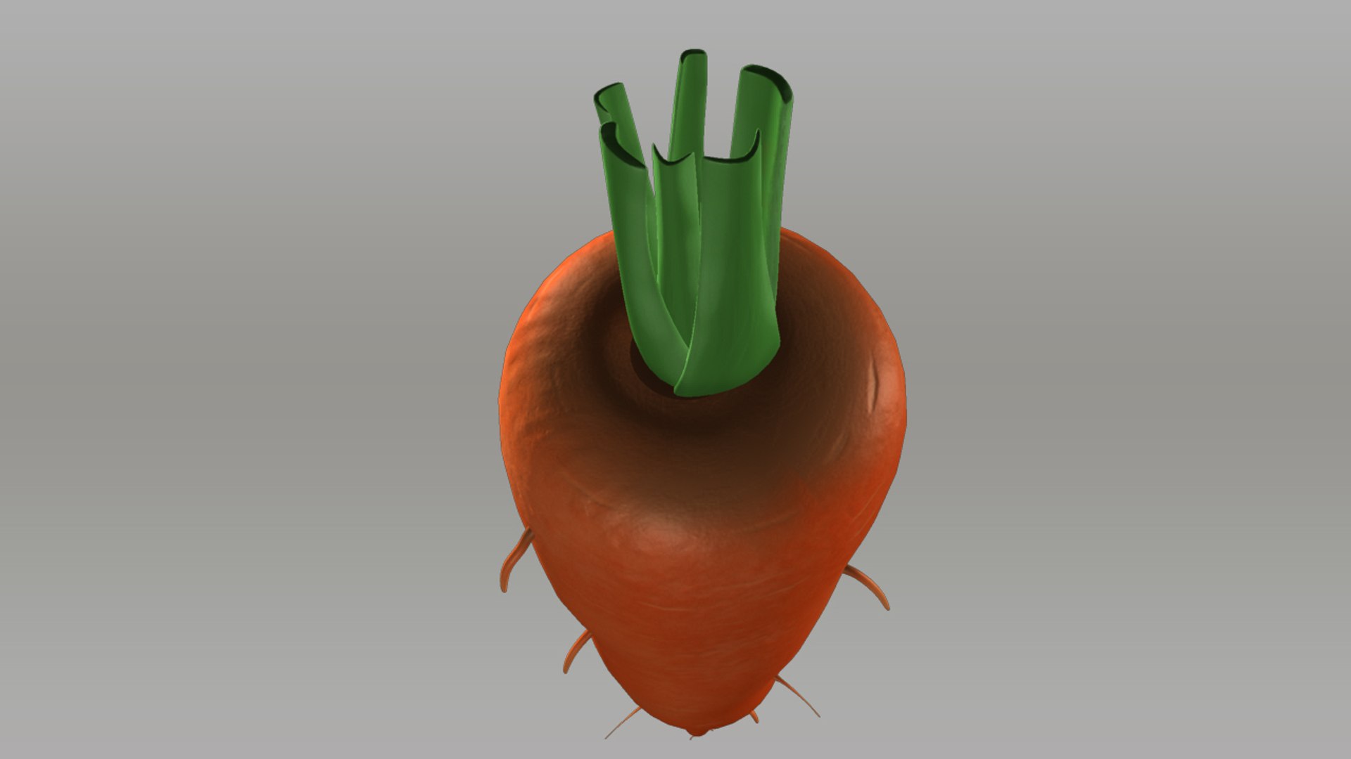 3d Model Carrot Vegetable
