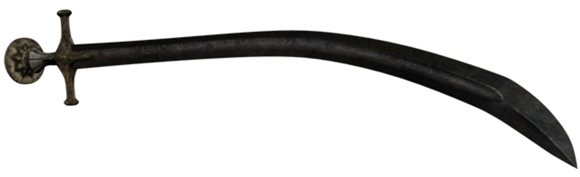 Traditional Tulwar Sword 3d Model