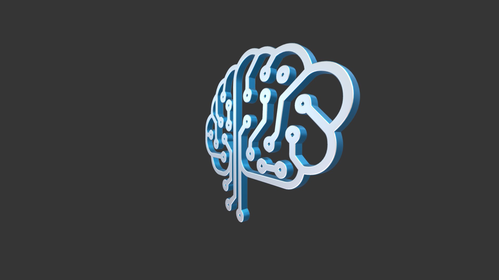 Programmer Brain 3D Icon 3D Model - TurboSquid 2107126