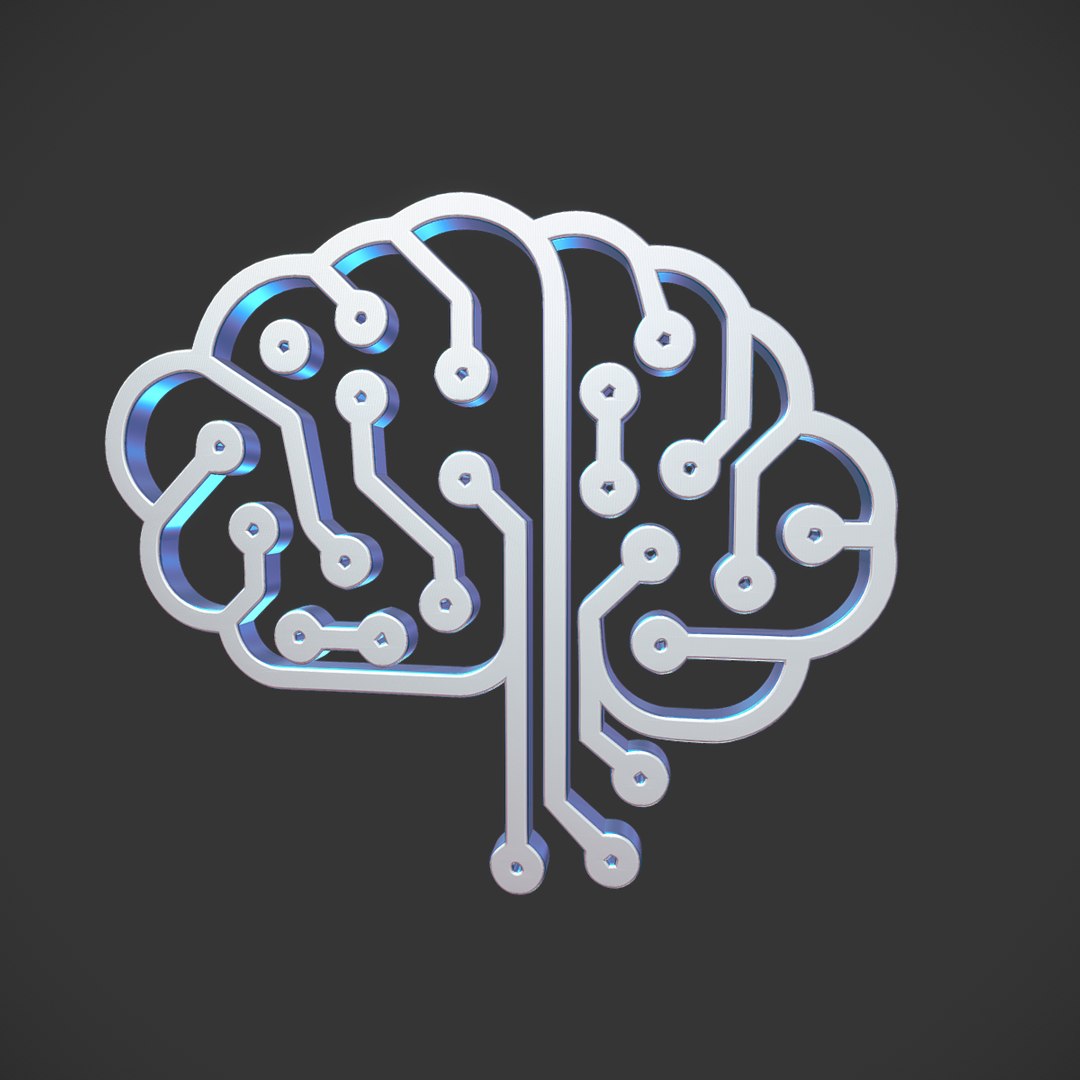 Programmer Brain 3D Icon 3D Model - TurboSquid 2107126