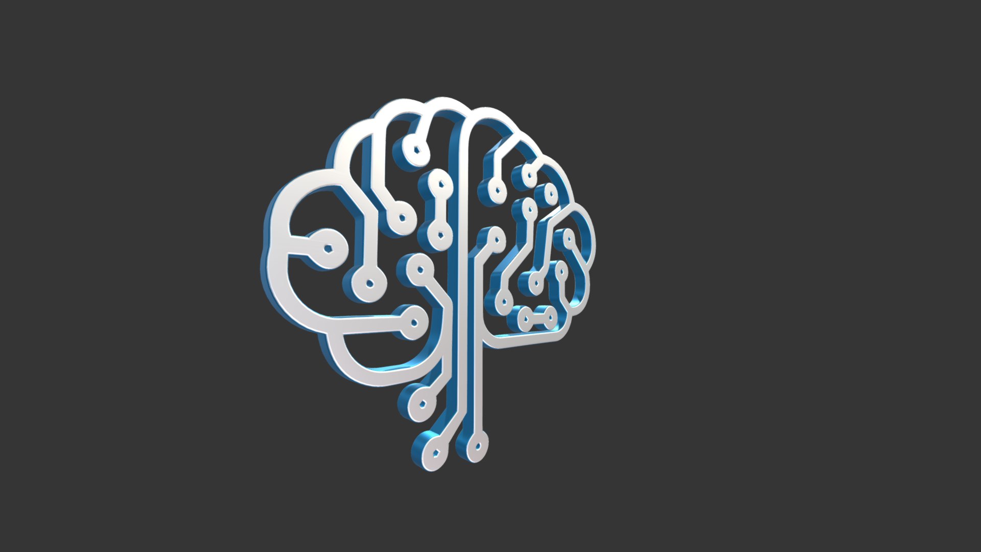 Programmer Brain 3D Icon 3D Model - TurboSquid 2107126