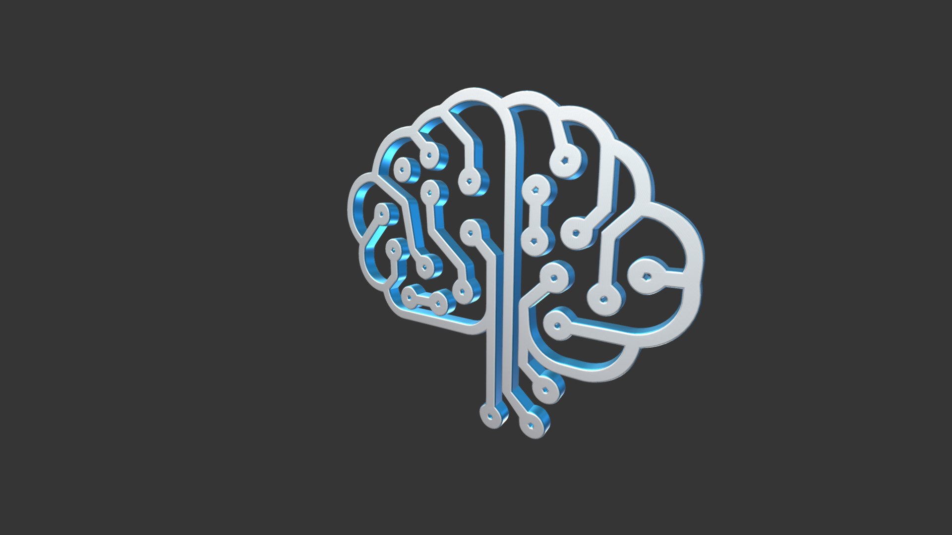 Programmer Brain 3D Icon 3D Model - TurboSquid 2107126