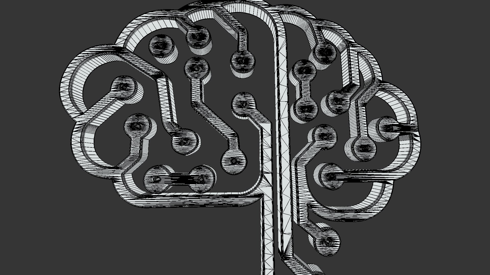 Programmer Brain 3D Icon 3D Model - TurboSquid 2107126