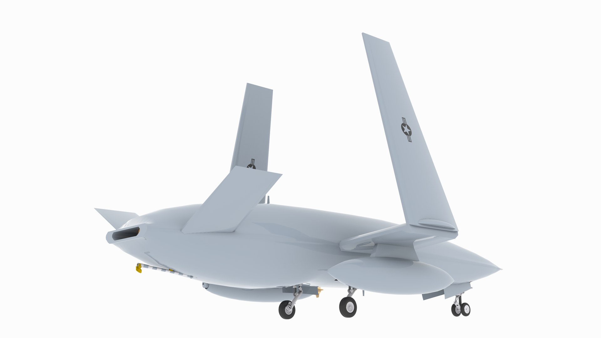 3D Boeing MQ-25 Stingray ARS Drone - TurboSquid 2291412