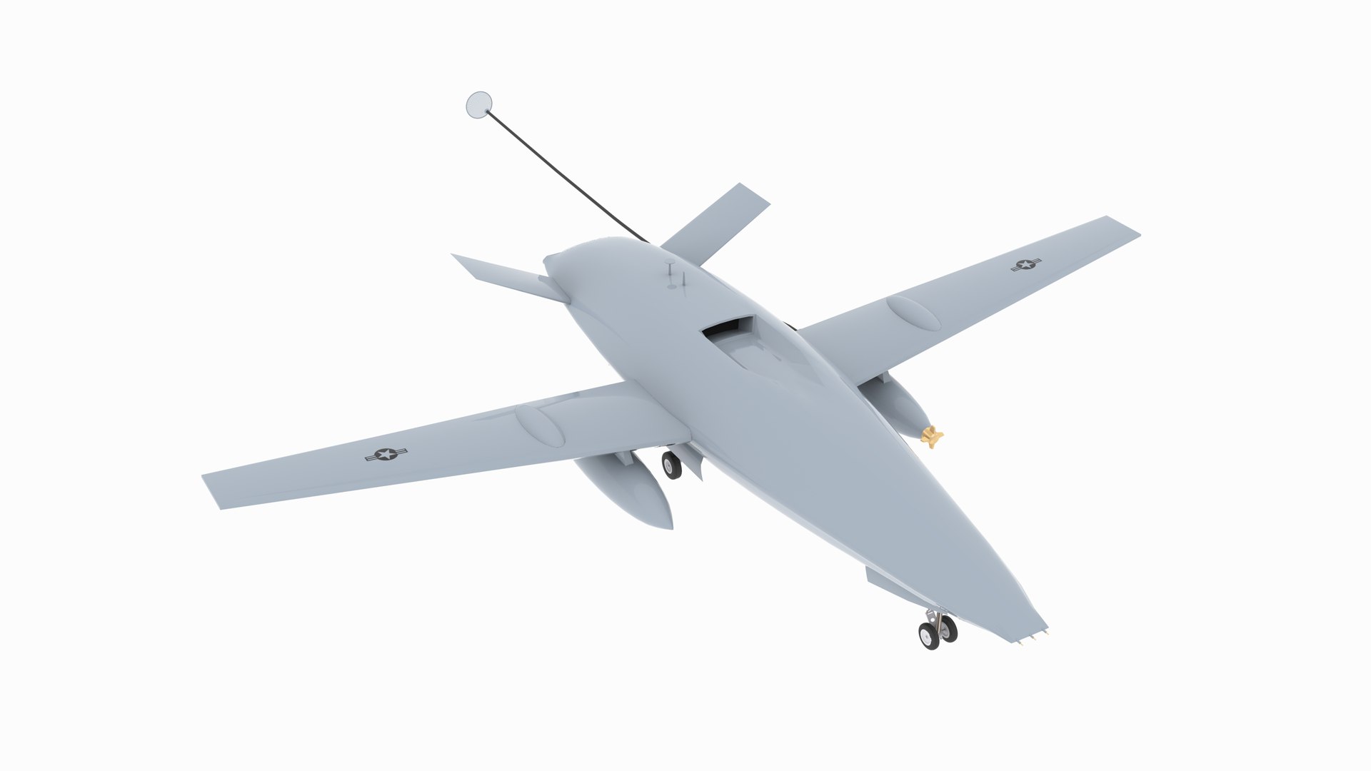 3D Boeing MQ-25 Stingray ARS Drone - TurboSquid 2291412