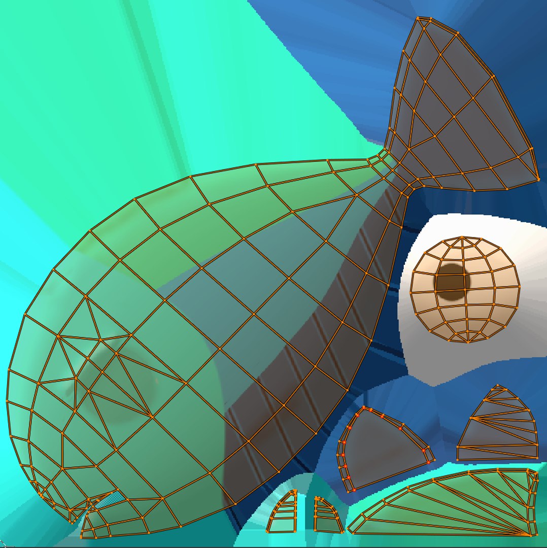 3D stylized fish model - TurboSquid 1300832