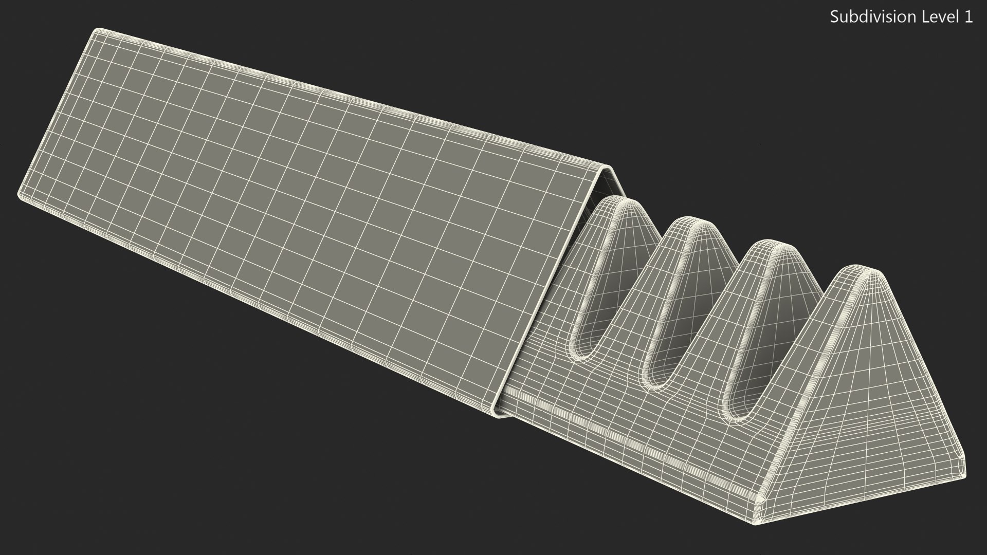 3D Opened Toblerone White Chocolate Bar Model - TurboSquid 1769327