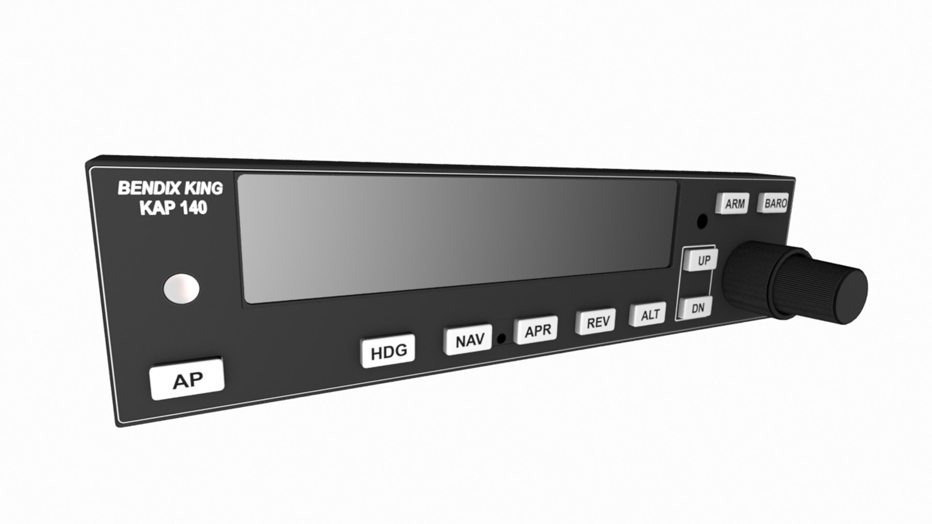 3d Model Bendix King Kap140 Autopilot
