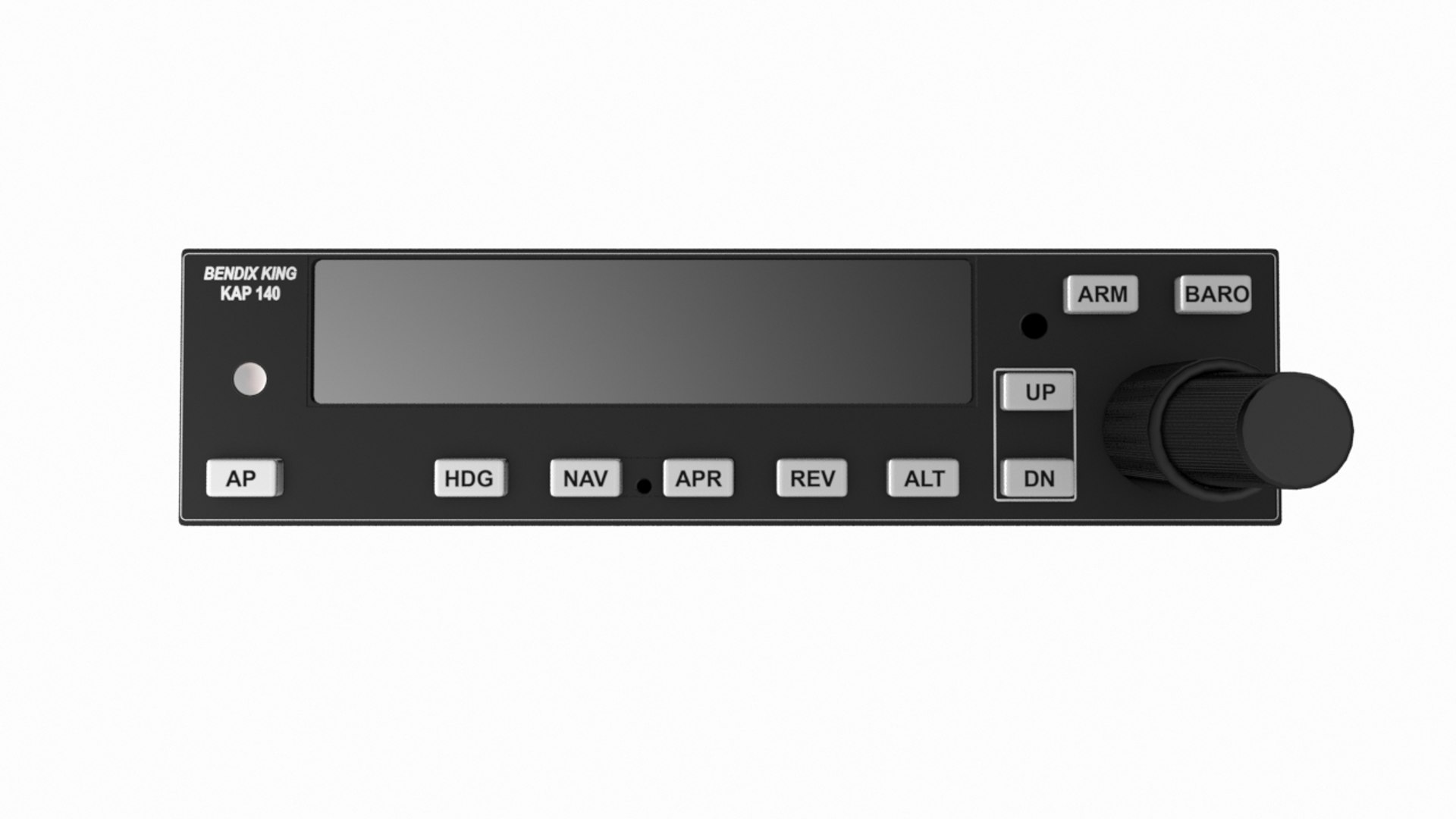 3d Model Bendix King Kap140 Autopilot
