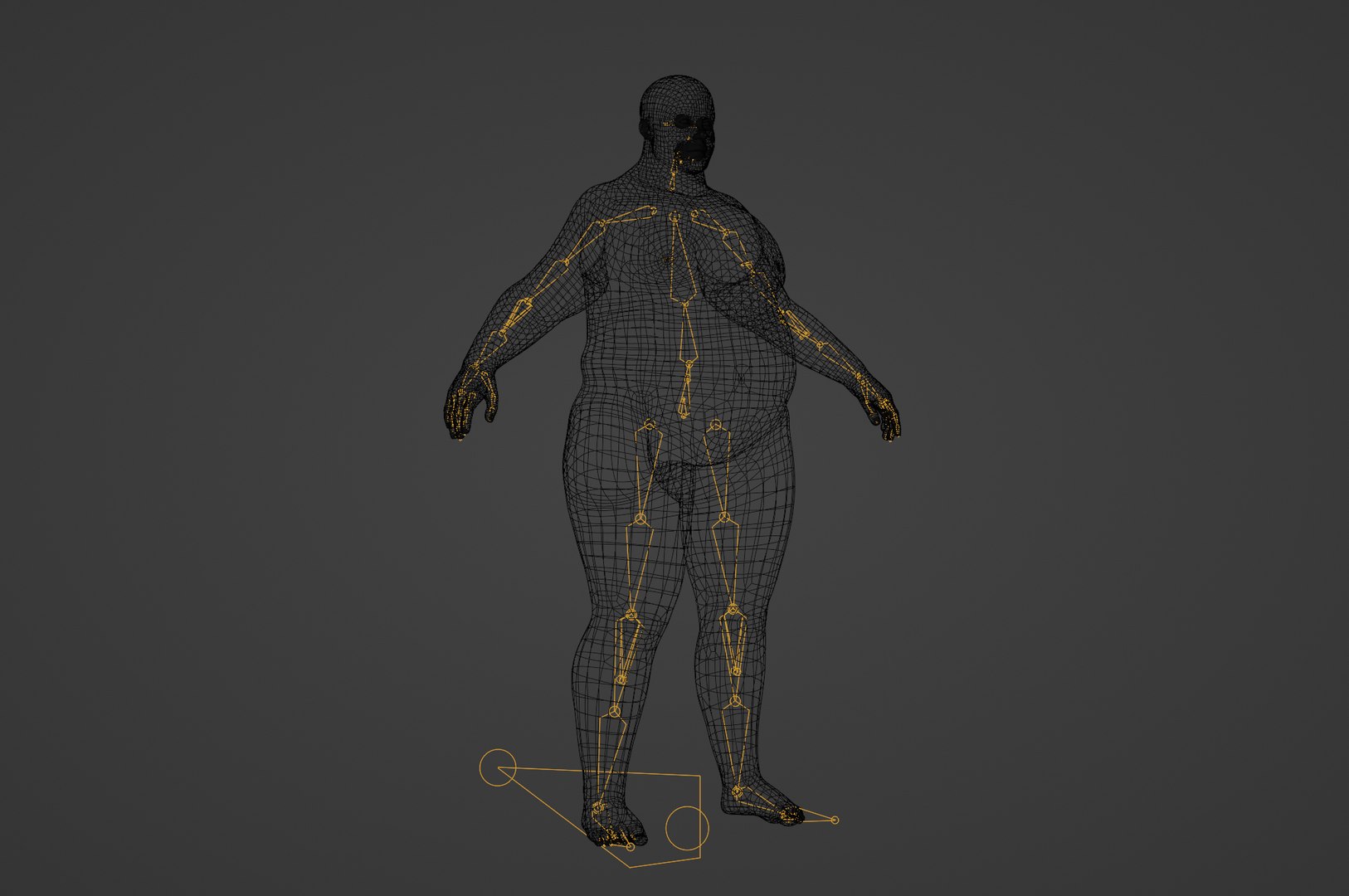 Body Positive Male - fully rigged 3D model - TurboSquid 1952849