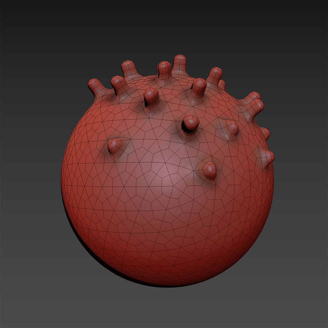 Microbes bacteria cells 3D model - TurboSquid 1626091