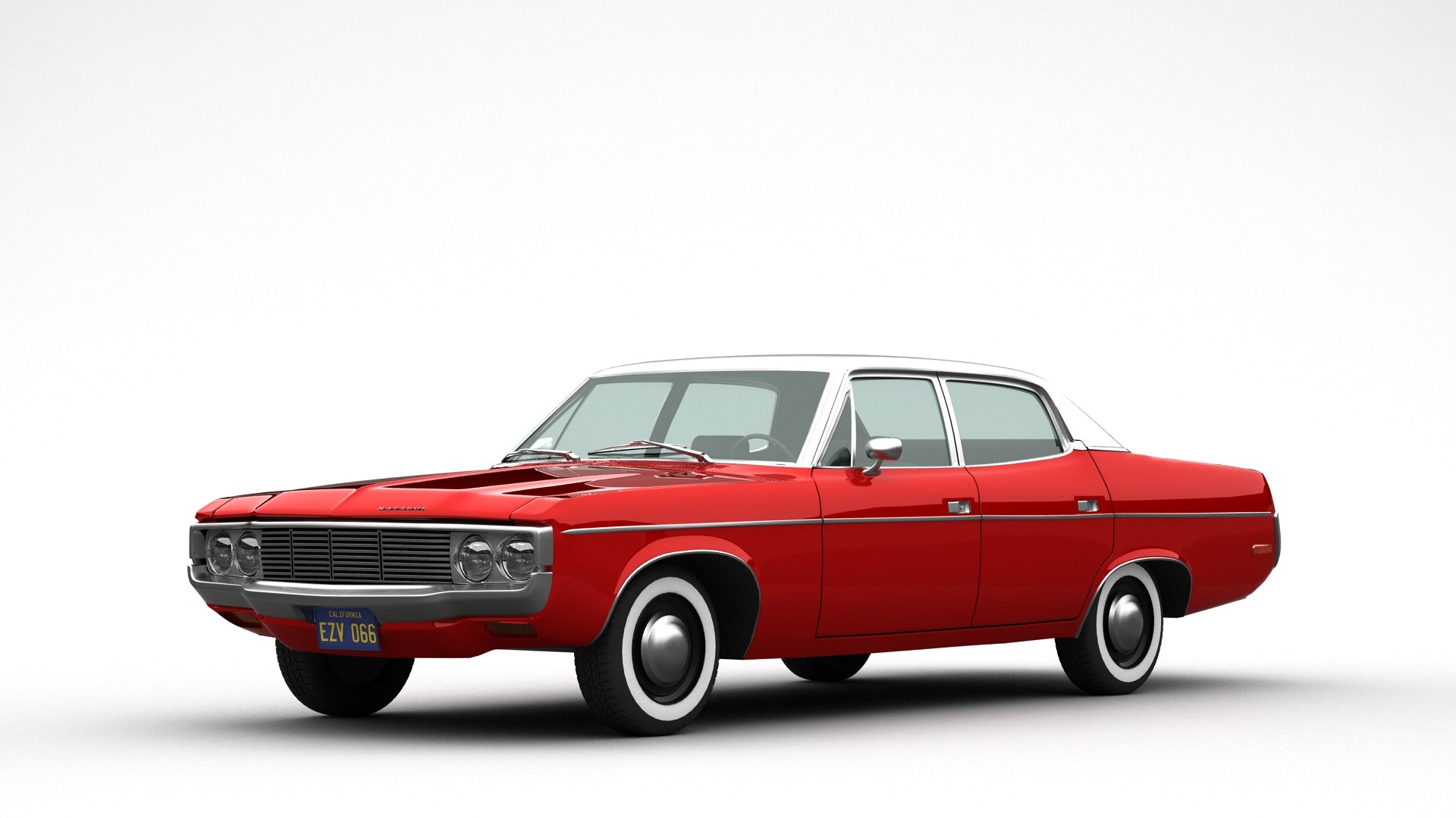 Amc Matador Sedan 3D Model - TurboSquid 1995966