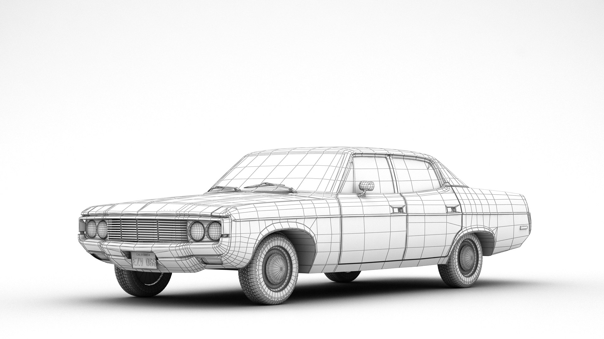 Amc Matador Sedan 3D Model - TurboSquid 1995966