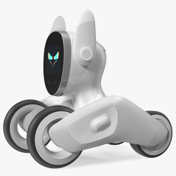 modelo 3d Loona Smart Petbot Robot Juguete Rigged - TurboSquid 2097566