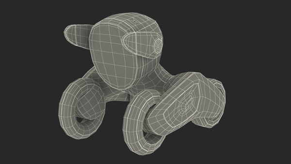 modelo 3d Loona Smart Petbot Robot Juguete Rigged - TurboSquid 2097566