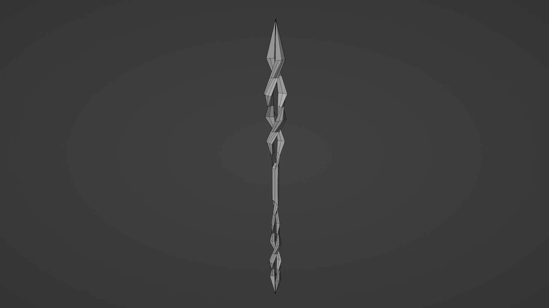 LOW POLY Wooden Staff 3D Model - TurboSquid 2132042