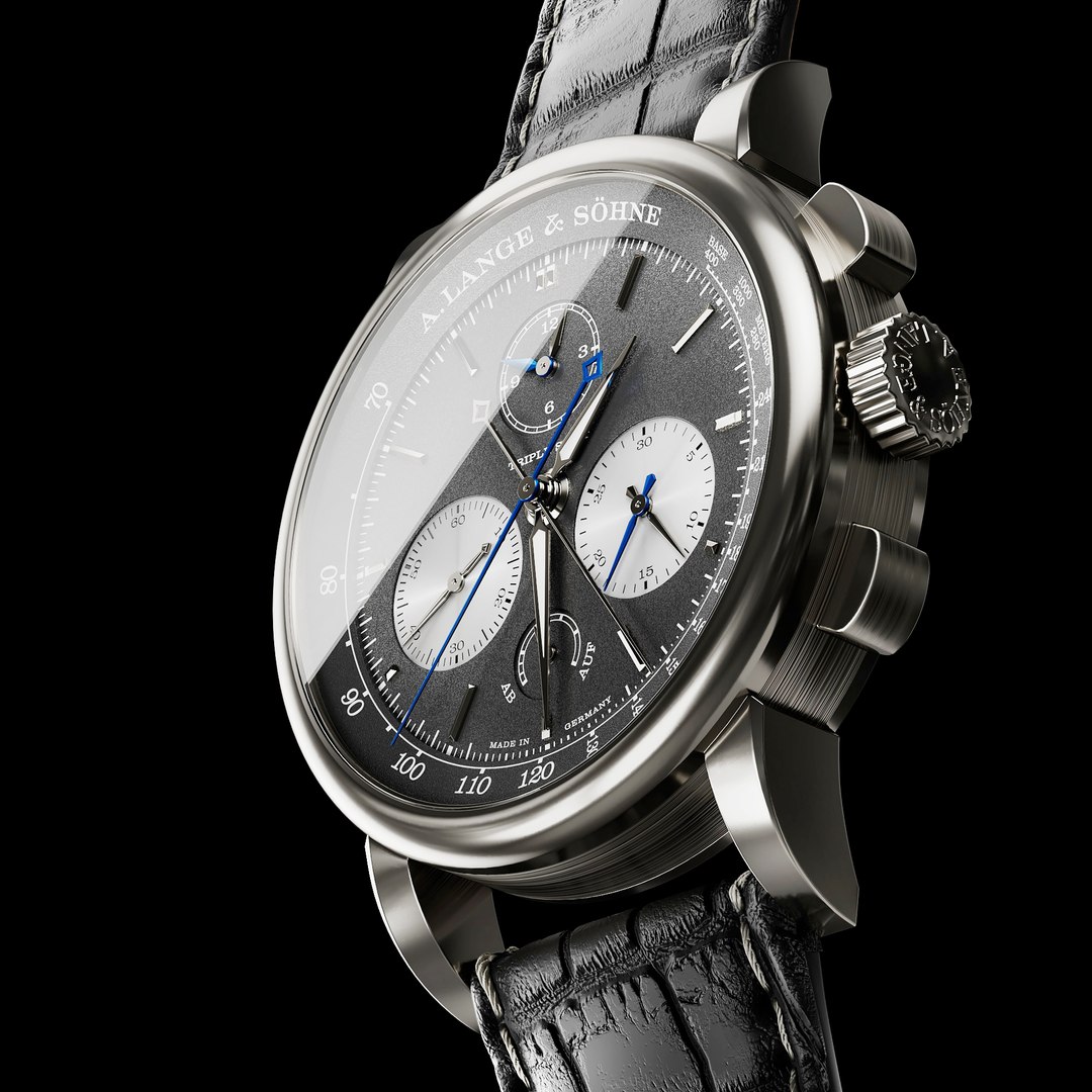 Watch A Lange And Sohne Triple Split 3D Model - TurboSquid 2193701