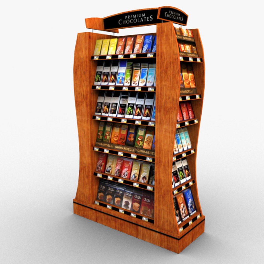 3d 3ds retail end cap