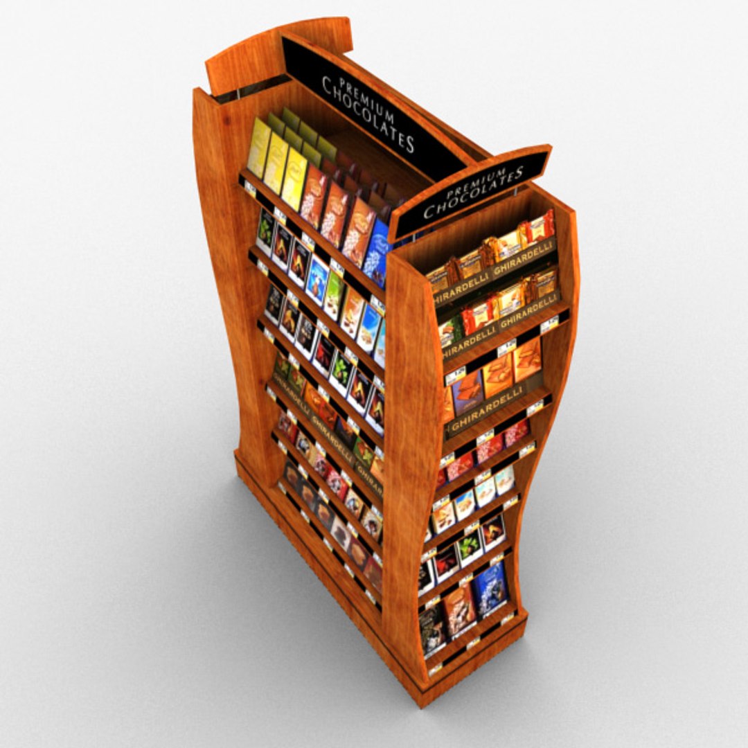 3d 3ds retail end cap