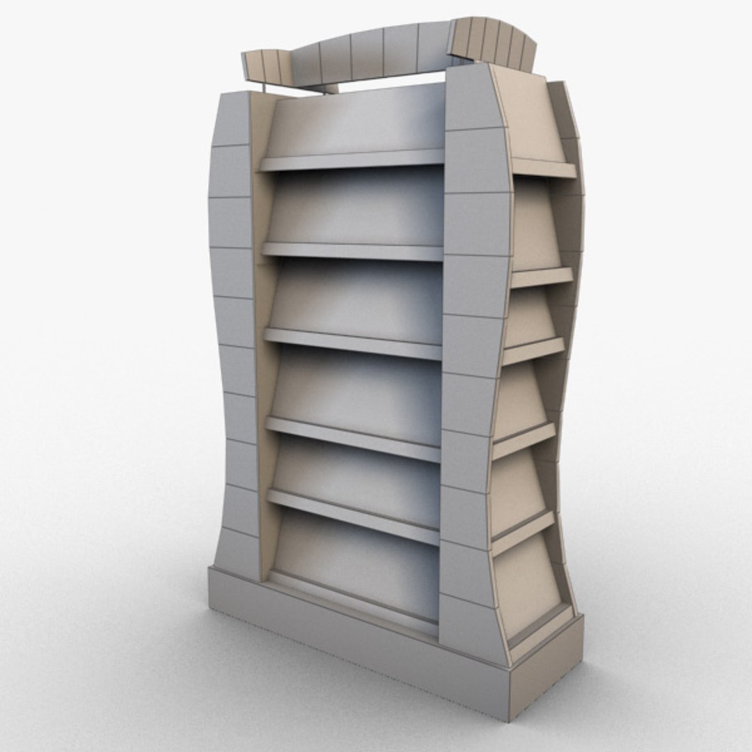 3d 3ds retail end cap