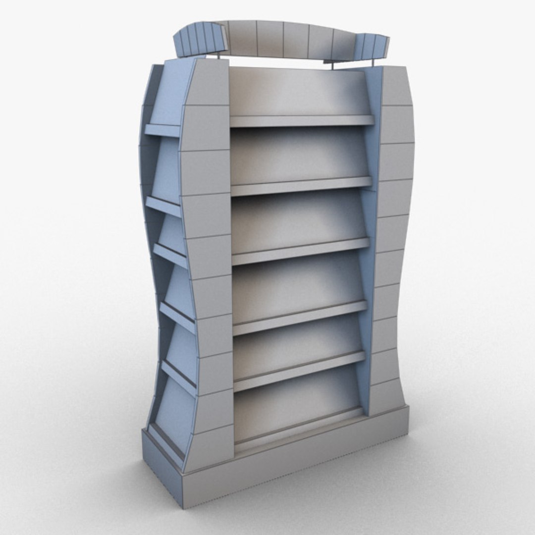 3d 3ds retail end cap