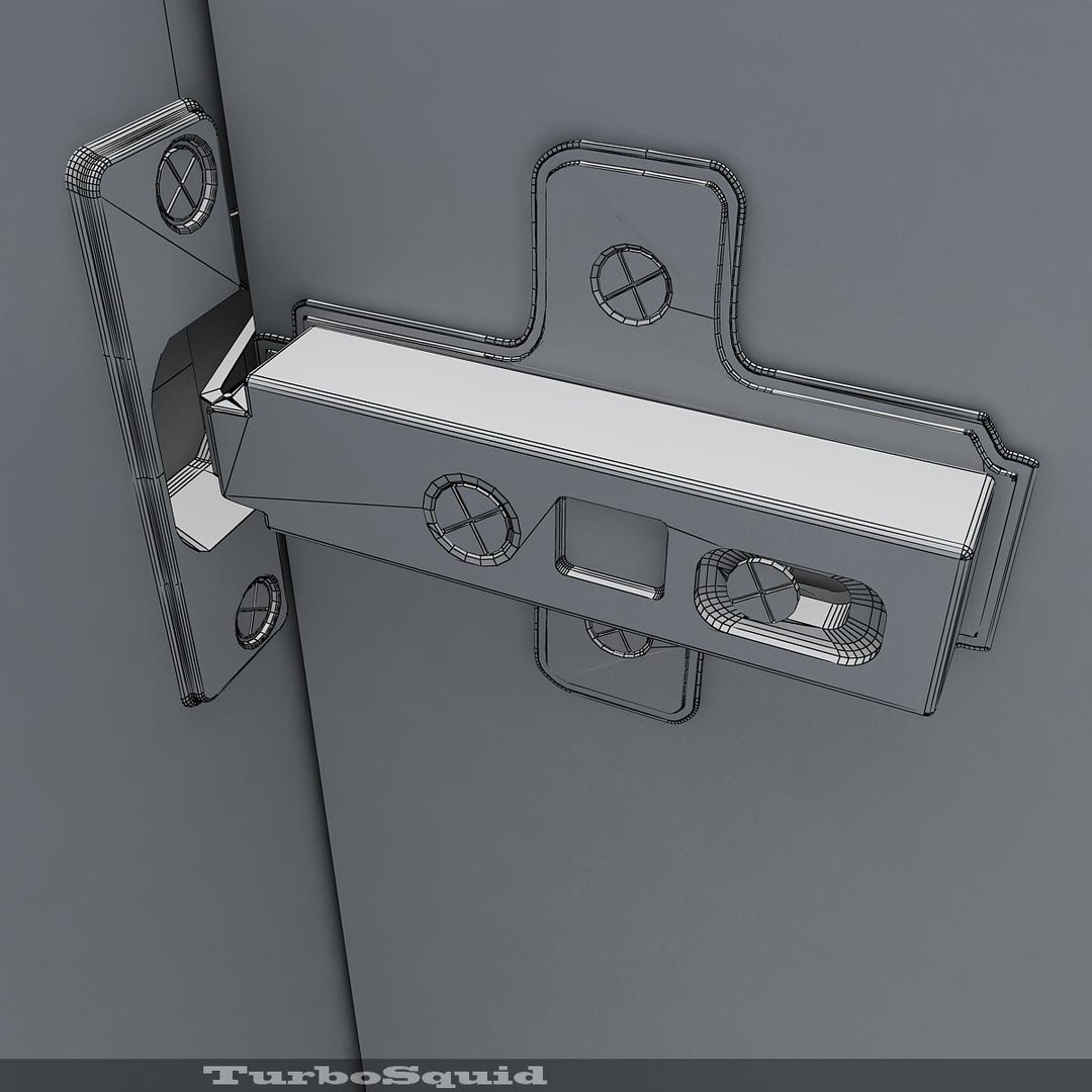Hinge 01 3d Model