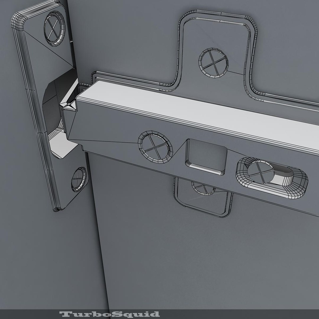 Hinge 01 3d Model