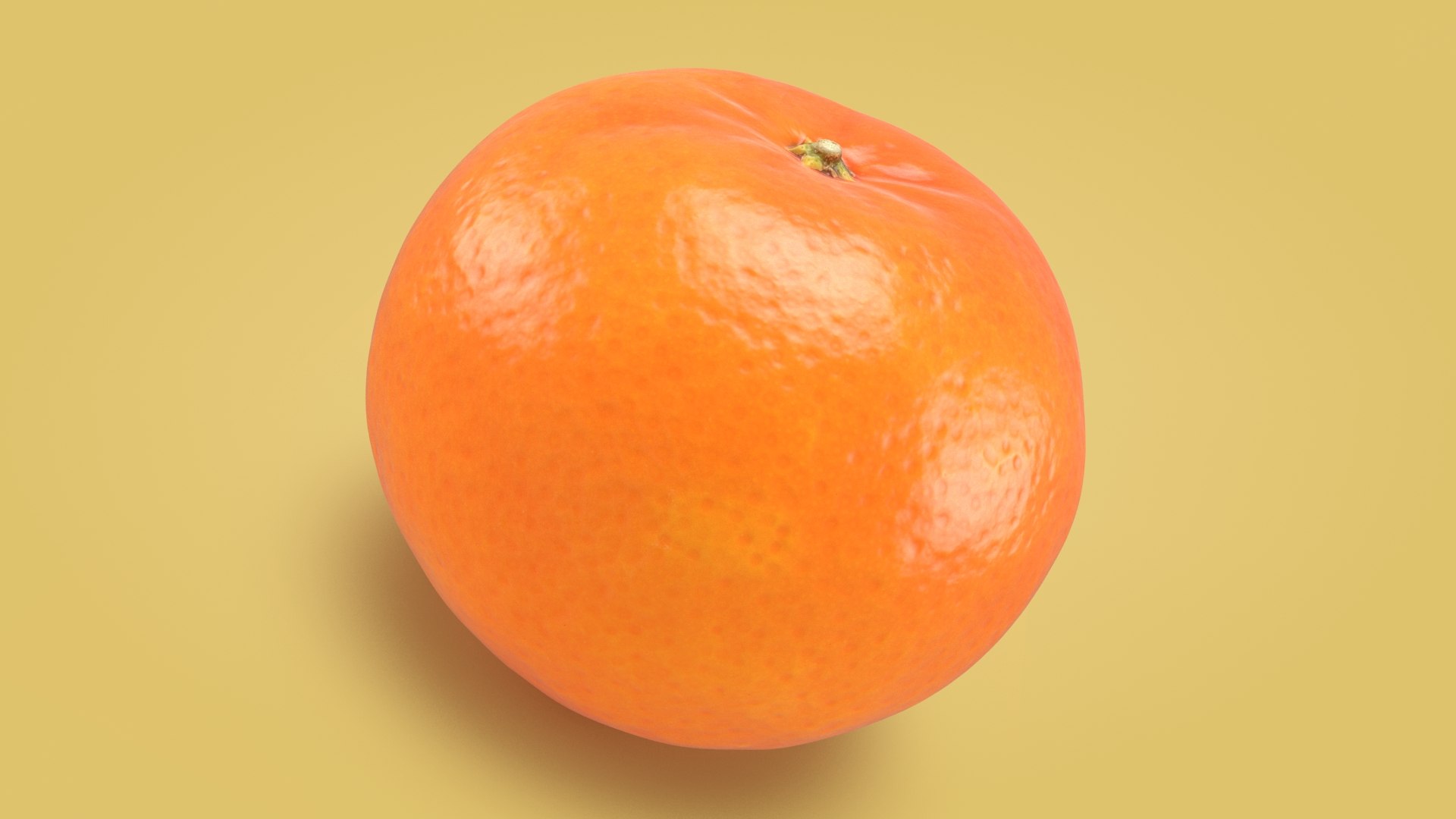 modelo 3d Mandarin Orange - TurboSquid 2057685