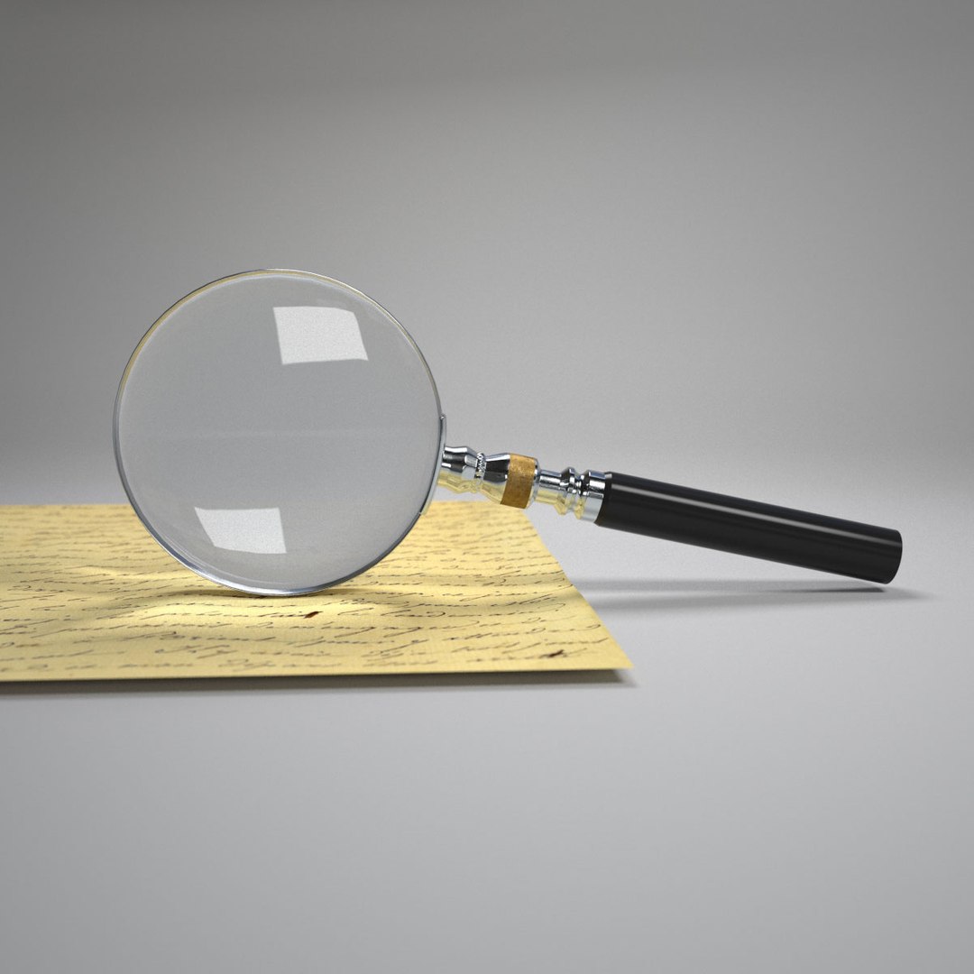 3D Magnifying Glass - TurboSquid 743386
