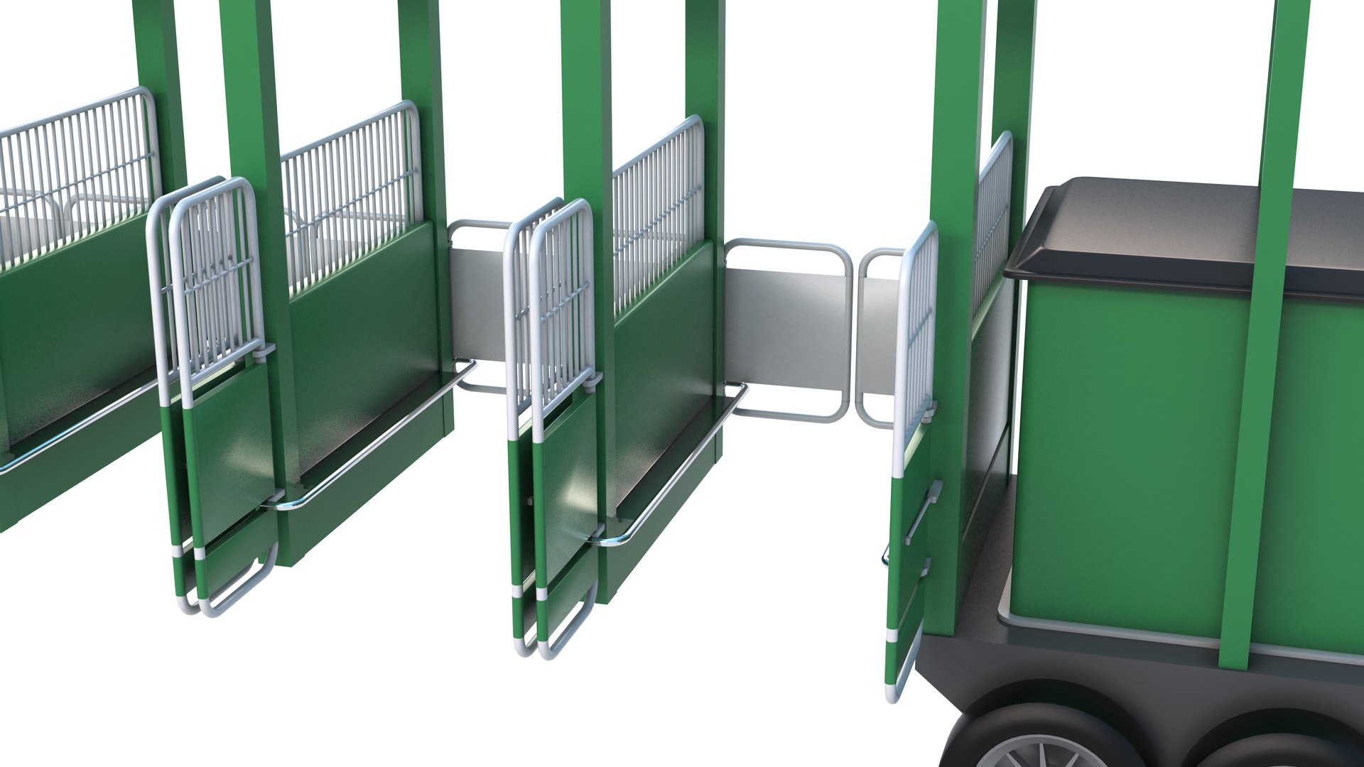 Horse Racing Gate Model - TurboSquid 1667730