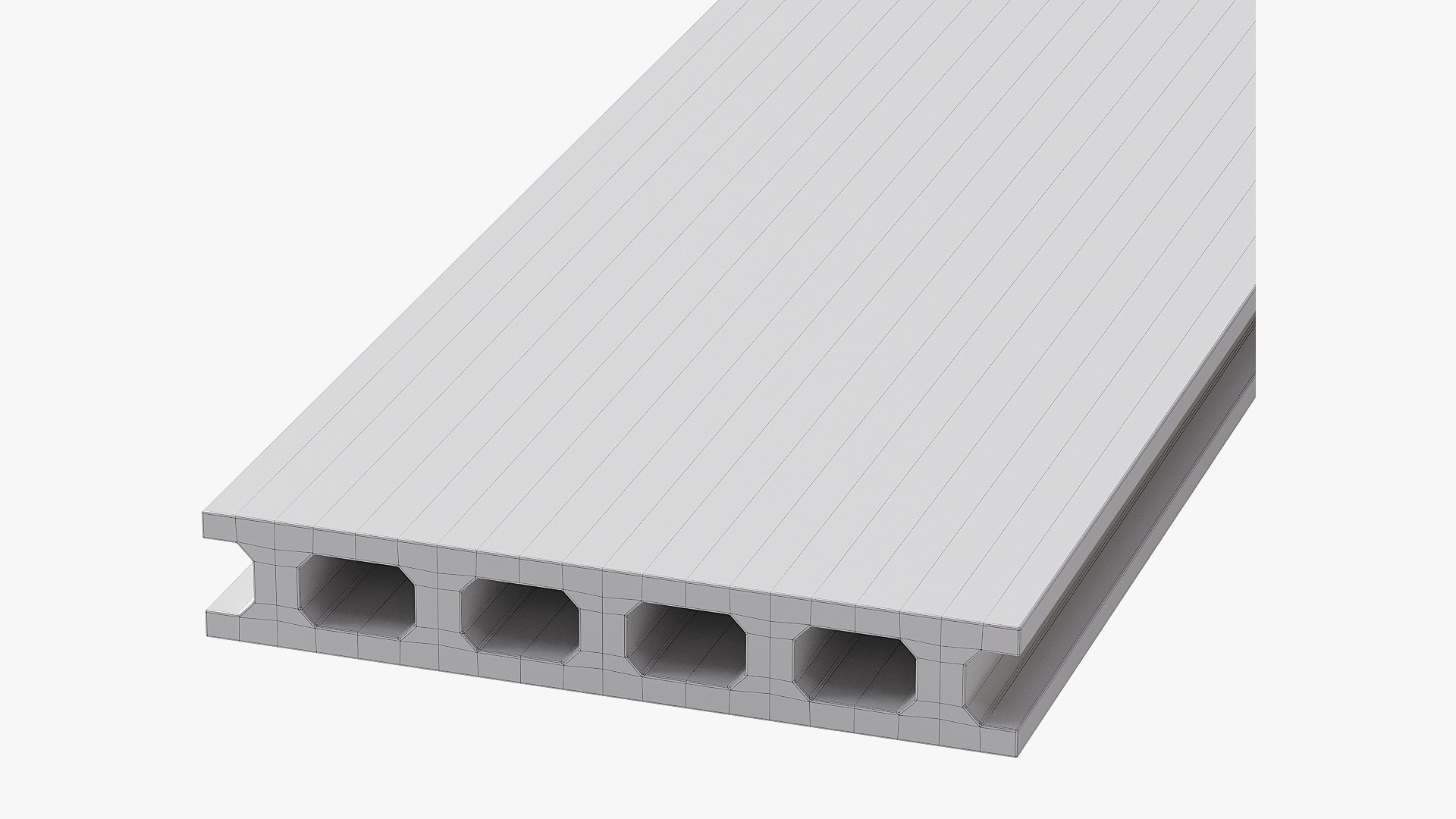 Composite Garden Decking 3D Model - TurboSquid 2298020