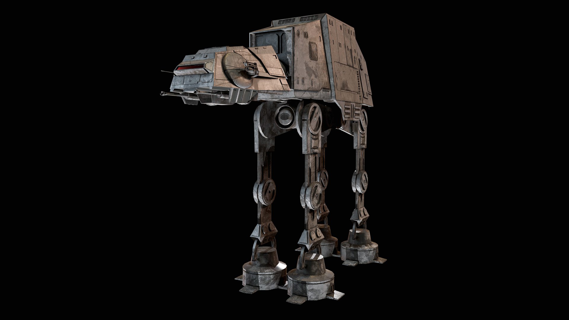 AtAt StarWars 3D Model - TurboSquid 2129832