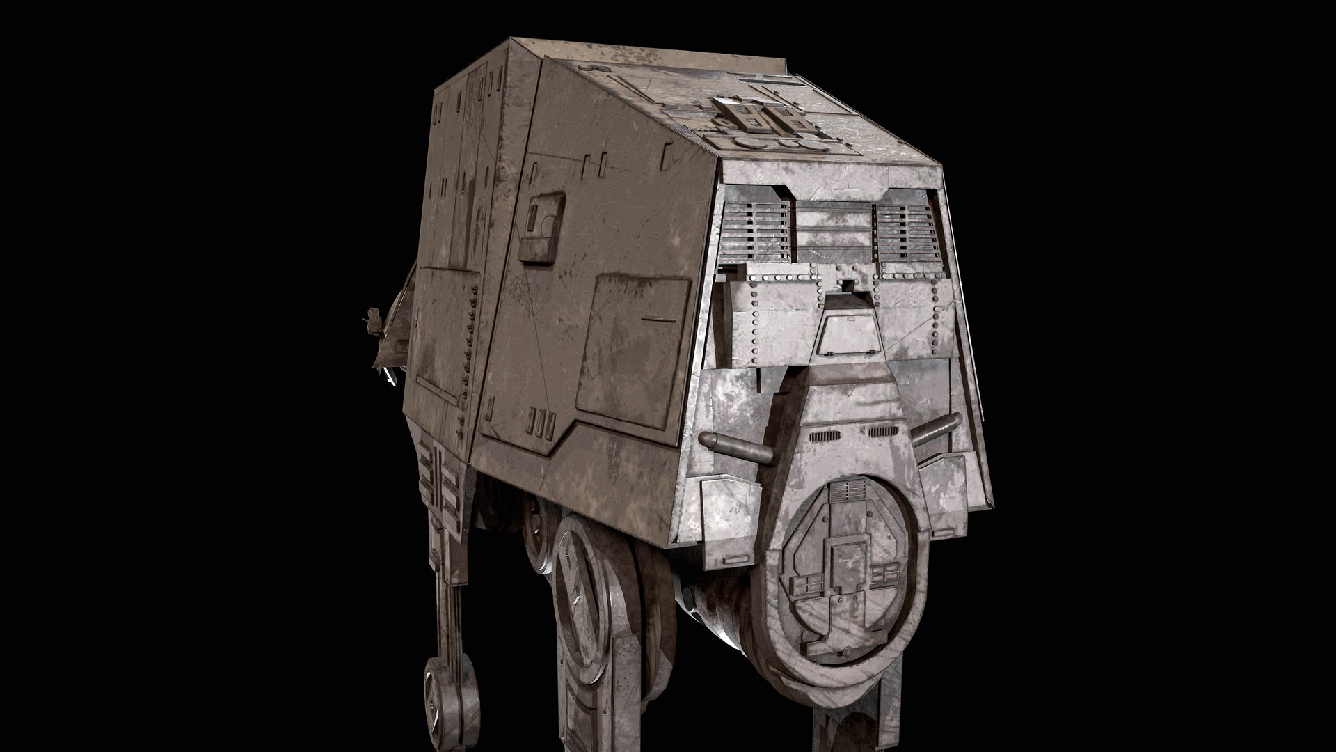AtAt StarWars 3D Model - TurboSquid 2129832