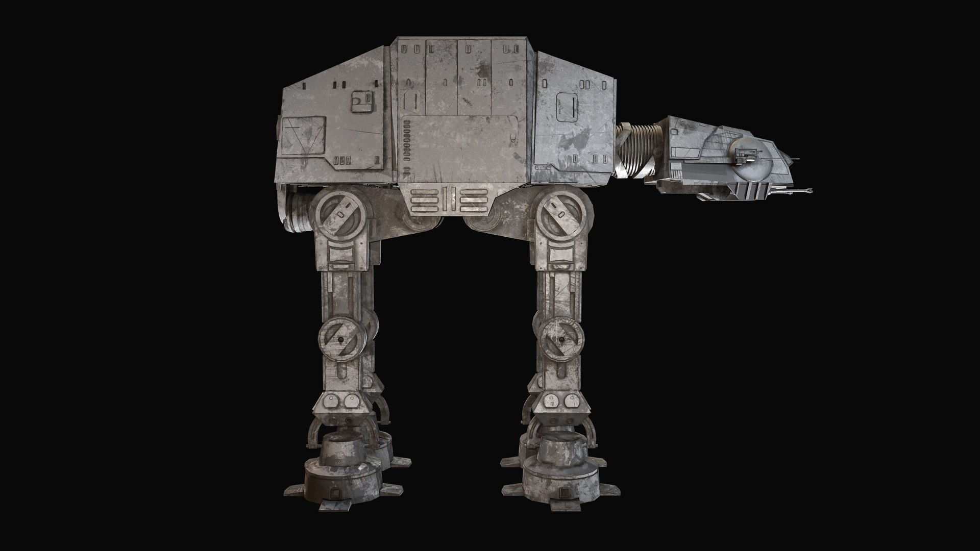 AtAt StarWars 3D Model - TurboSquid 2129832