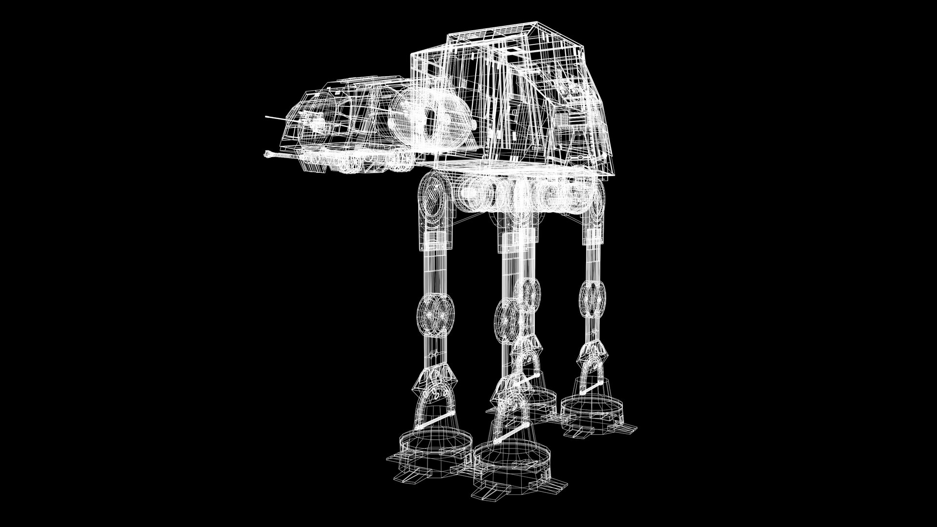 AtAt StarWars 3D Model - TurboSquid 2129832