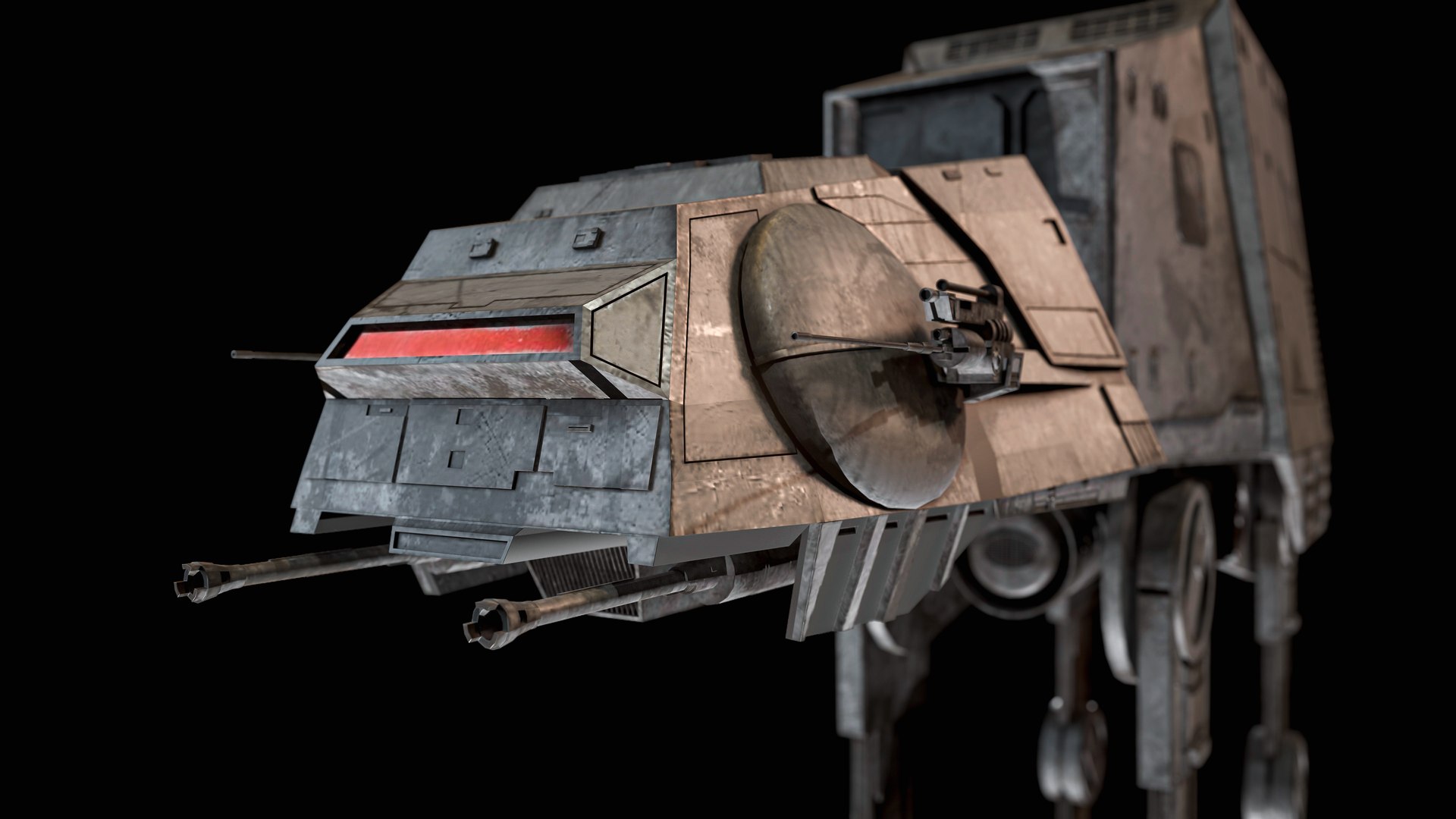 AtAt StarWars 3D Model - TurboSquid 2129832