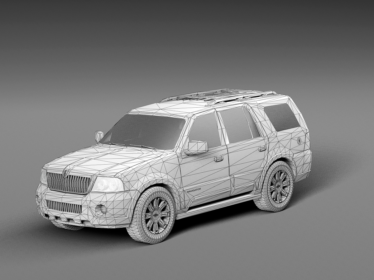3D navigator 2004 car model - TurboSquid 1317871
