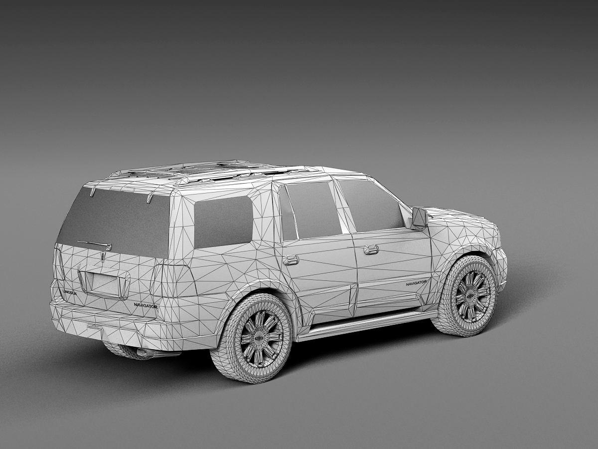 3D navigator 2004 car model - TurboSquid 1317871
