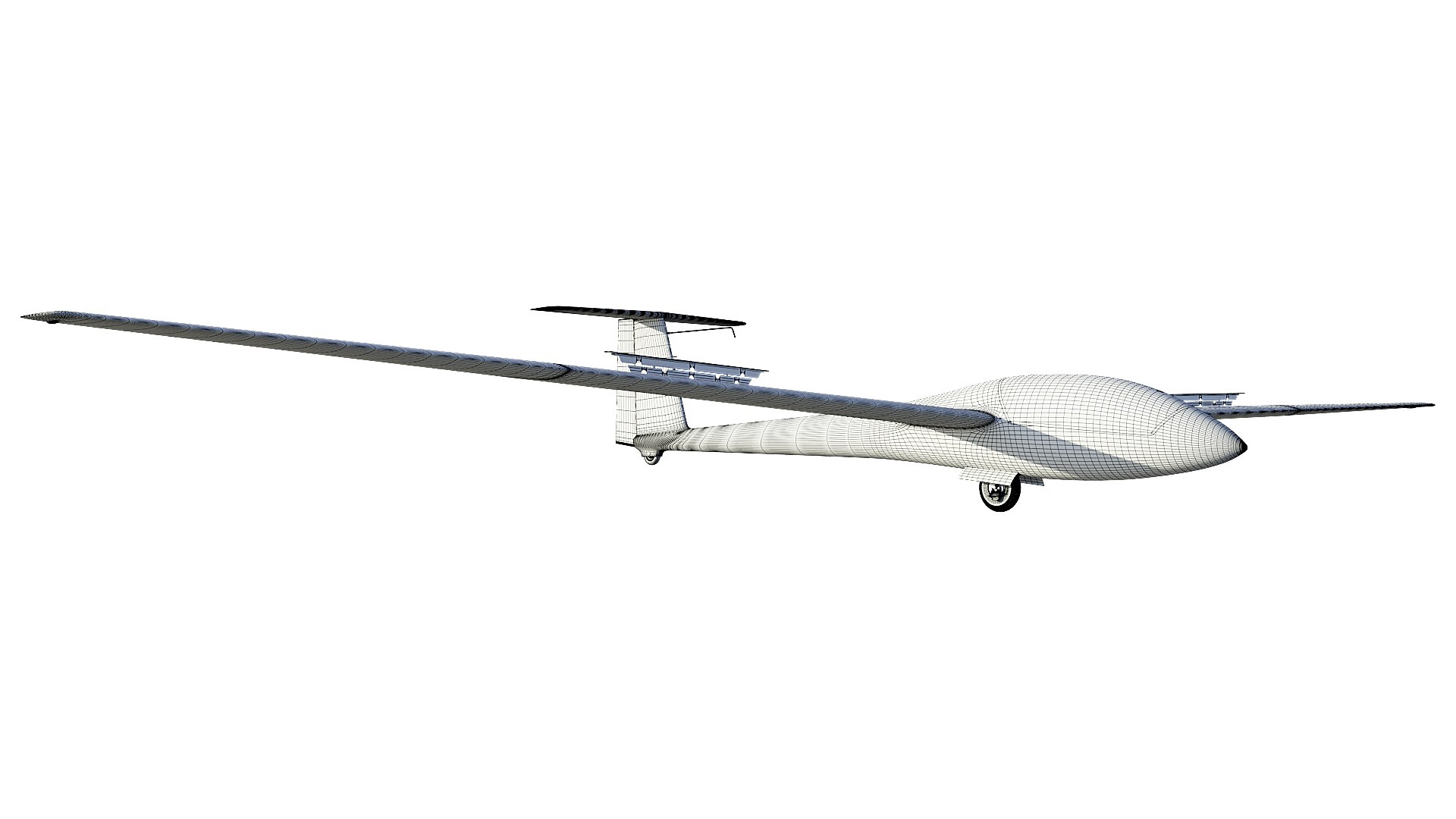 3D Rolladen-Schneider LS4 Glider model - TurboSquid 1771114