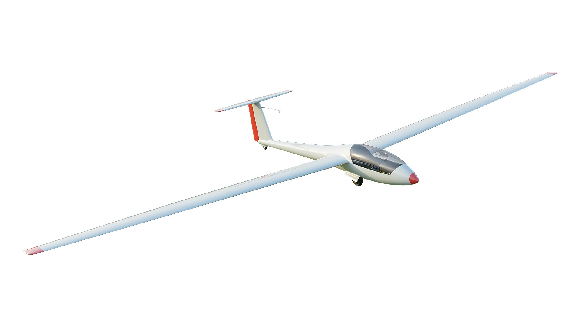 3D Rolladen-Schneider LS4 Glider model - TurboSquid 1771114