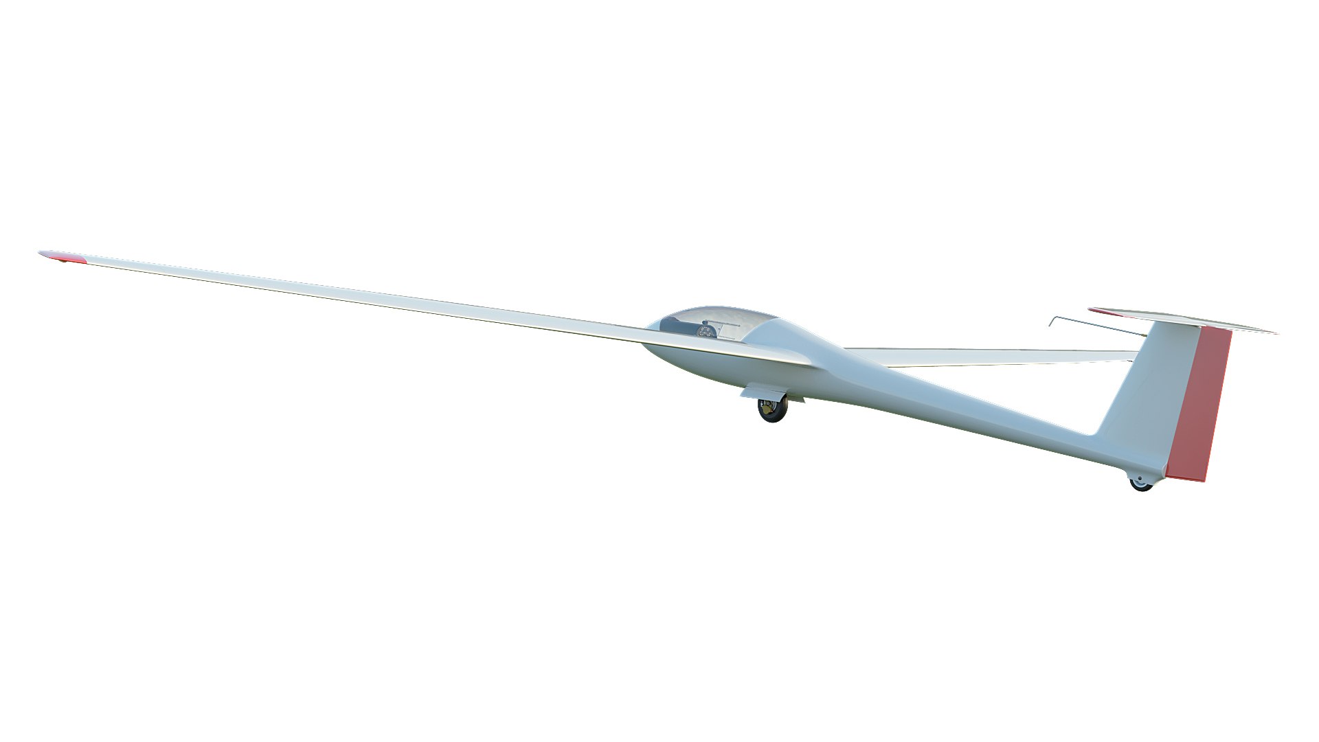 3D Rolladen-Schneider LS4 Glider model - TurboSquid 1771114