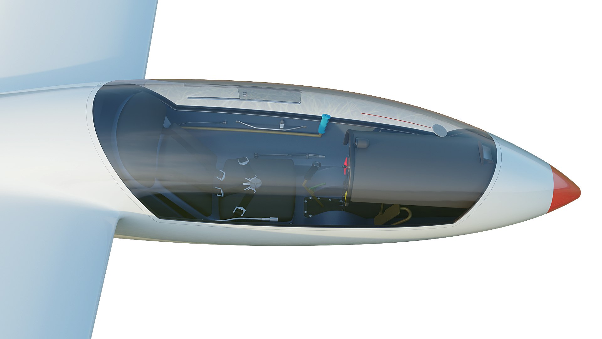 3D Rolladen-Schneider LS4 Glider model - TurboSquid 1771114