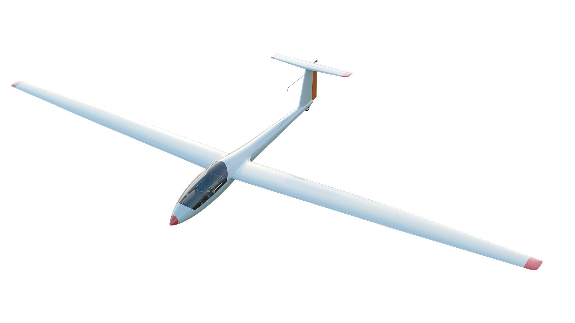 3D Rolladen-Schneider LS4 Glider model - TurboSquid 1771114