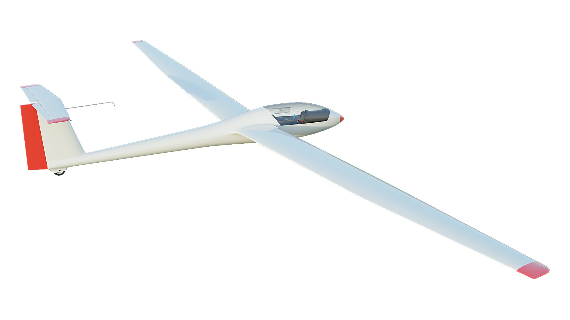 3D Rolladen-Schneider LS4 Glider model - TurboSquid 1771114