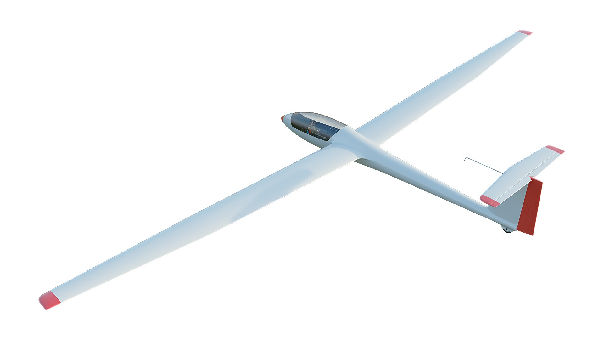 3D Rolladen-Schneider LS4 Glider model - TurboSquid 1771114