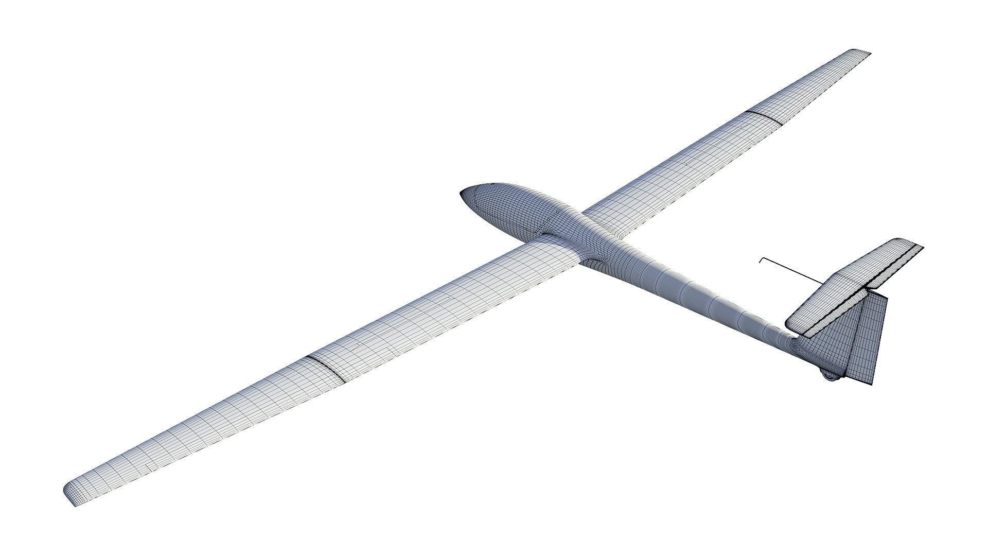 3D Rolladen-Schneider LS4 Glider model - TurboSquid 1771114