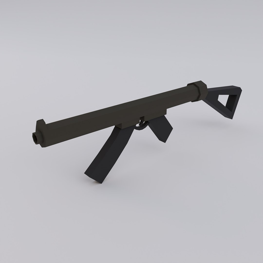 STERLING SUBMACHINE GUN 3D Model - TurboSquid 1991933