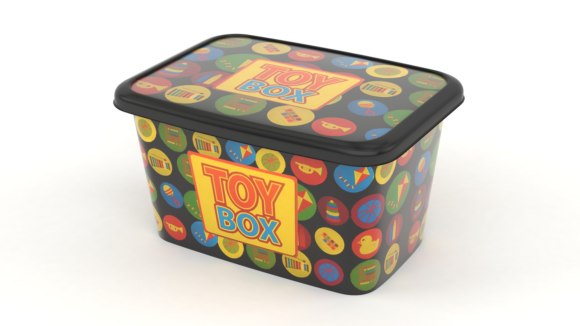 3D Toy Box Model - TurboSquid 2004457